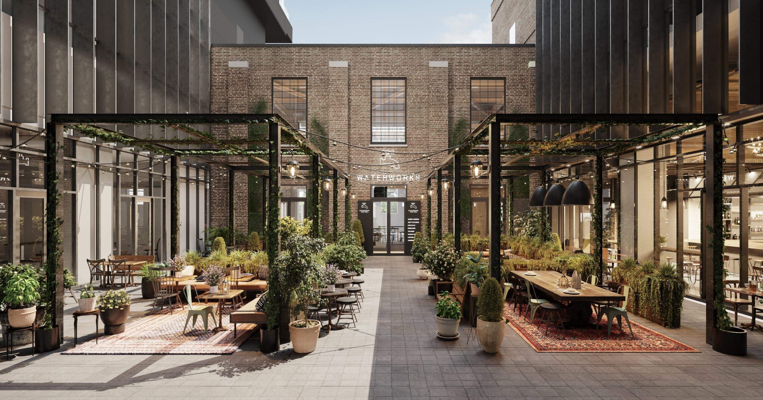 Historic Waterworks Building To Become Massive European-Style Food Hall
